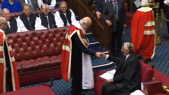 Introduction of Lord Chartres – The Church of England in Parliament