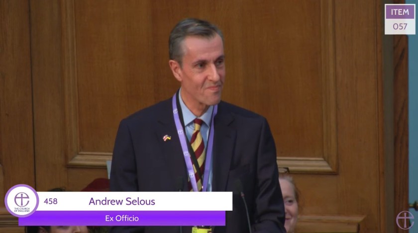 Andrew Selous – The Church of England in Parliament